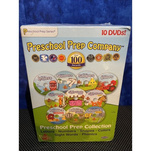 Media | Preschool Prep Company 1disc Dvd Collection Letters Numbers ...